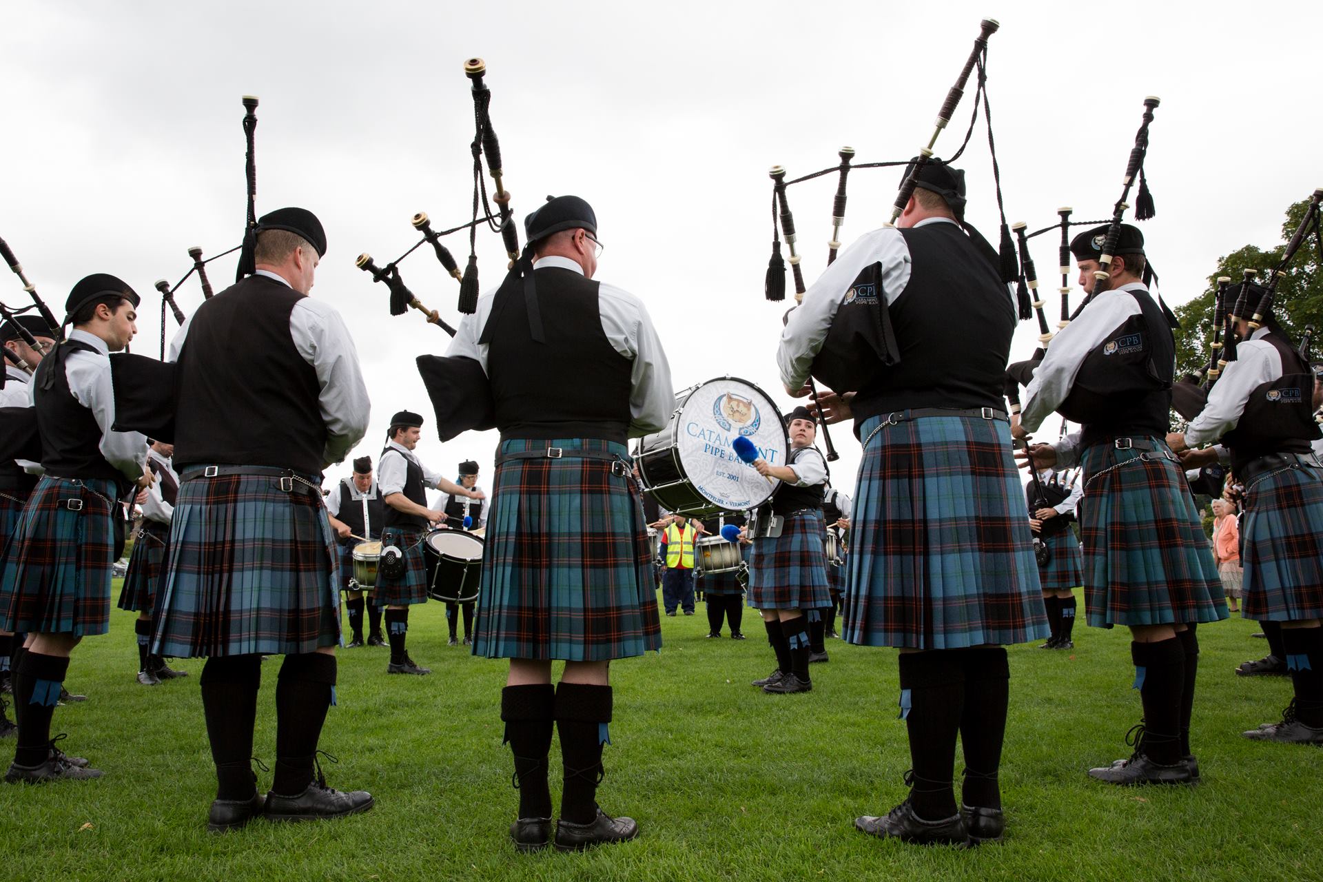 Prydein & The Catamount Pipe Band | Highland Center for the Arts